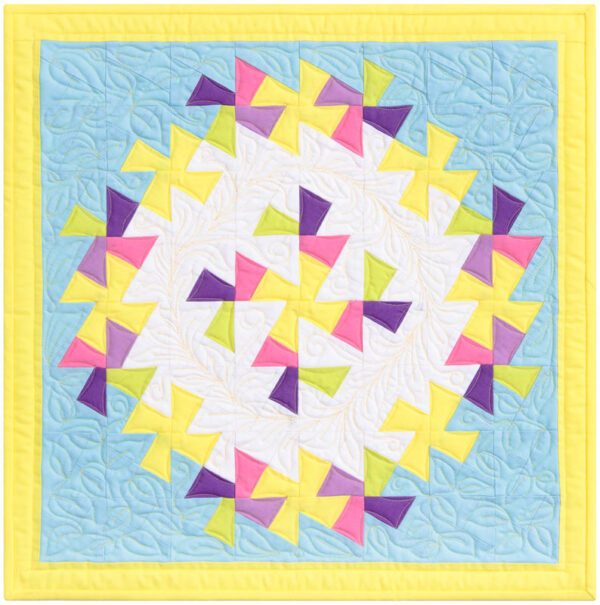 Frame & Twist Pattern and Lettered Quilt Kit Giveaway – Twister Sisters